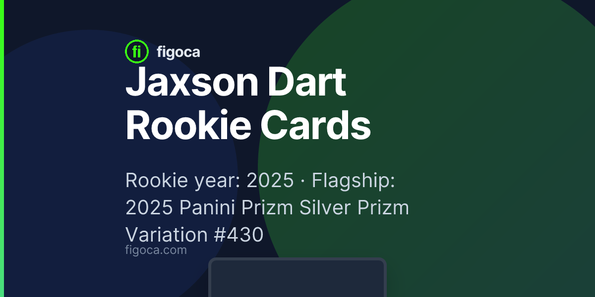 Jaxson Dart Rookie Cards: Values, Checklist & Best Picks | figoca