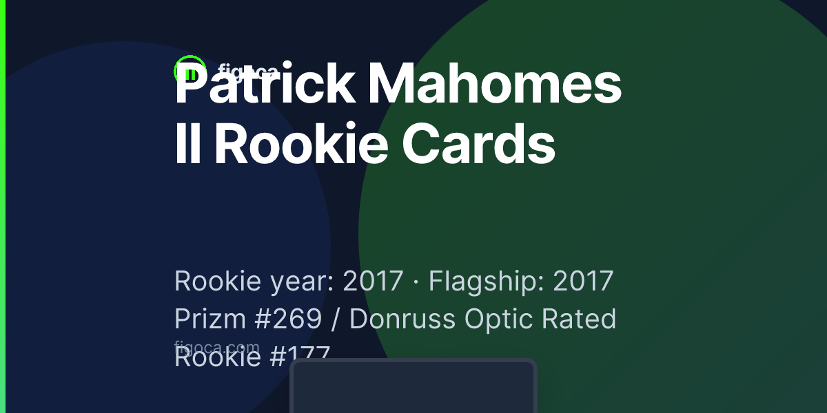 Patrick Mahomes II Rookie Cards: Values & Checklist (2017) | figoca